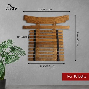 Karate Belt Wall Display,martial Arts Belt Holder,karate Belt Holder ...