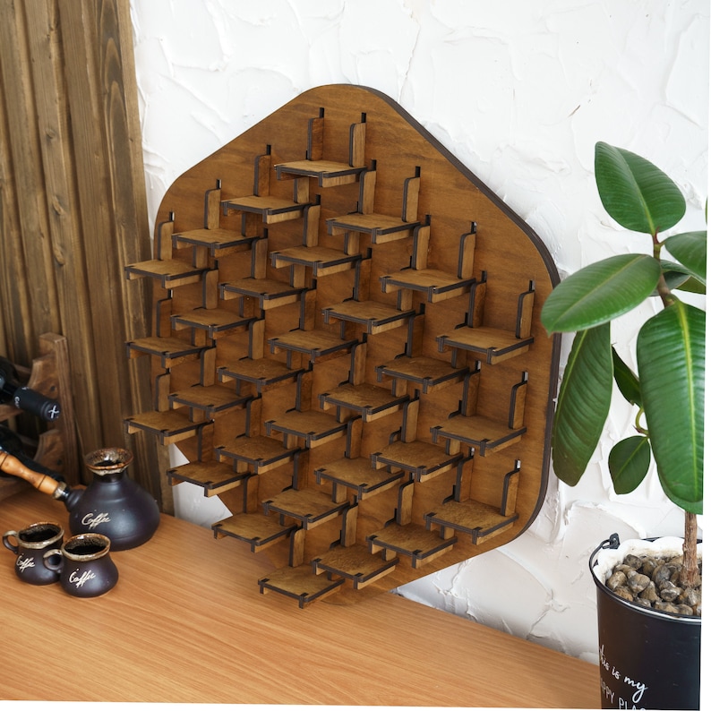 Shot Glass Display Shelf, Shot Glass Storage, Shot Glass Display Case ...