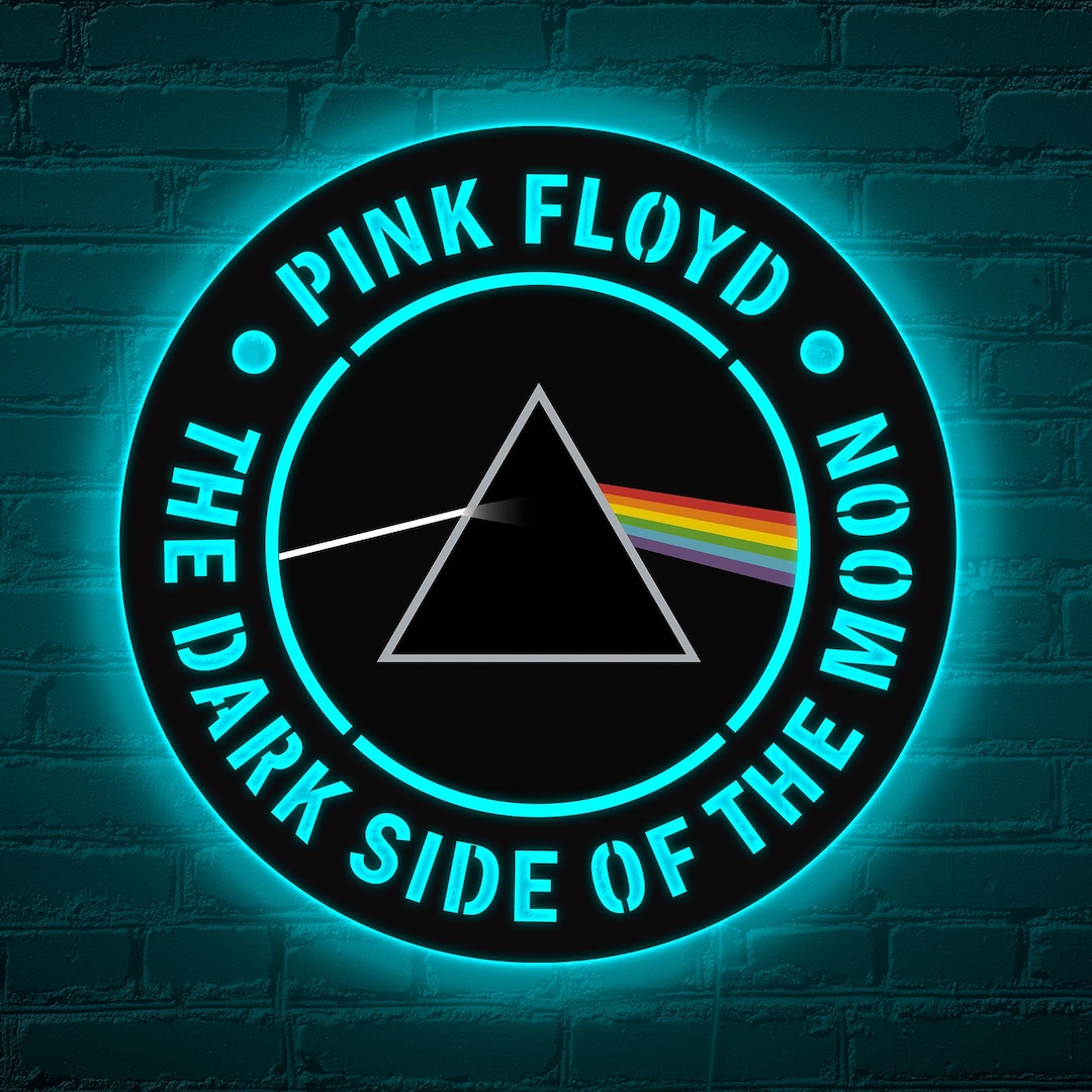 Pink Floyd Neon Sign, Pink Floyd Led Sign, Pink Floyd Logo, Pink Floyd ...