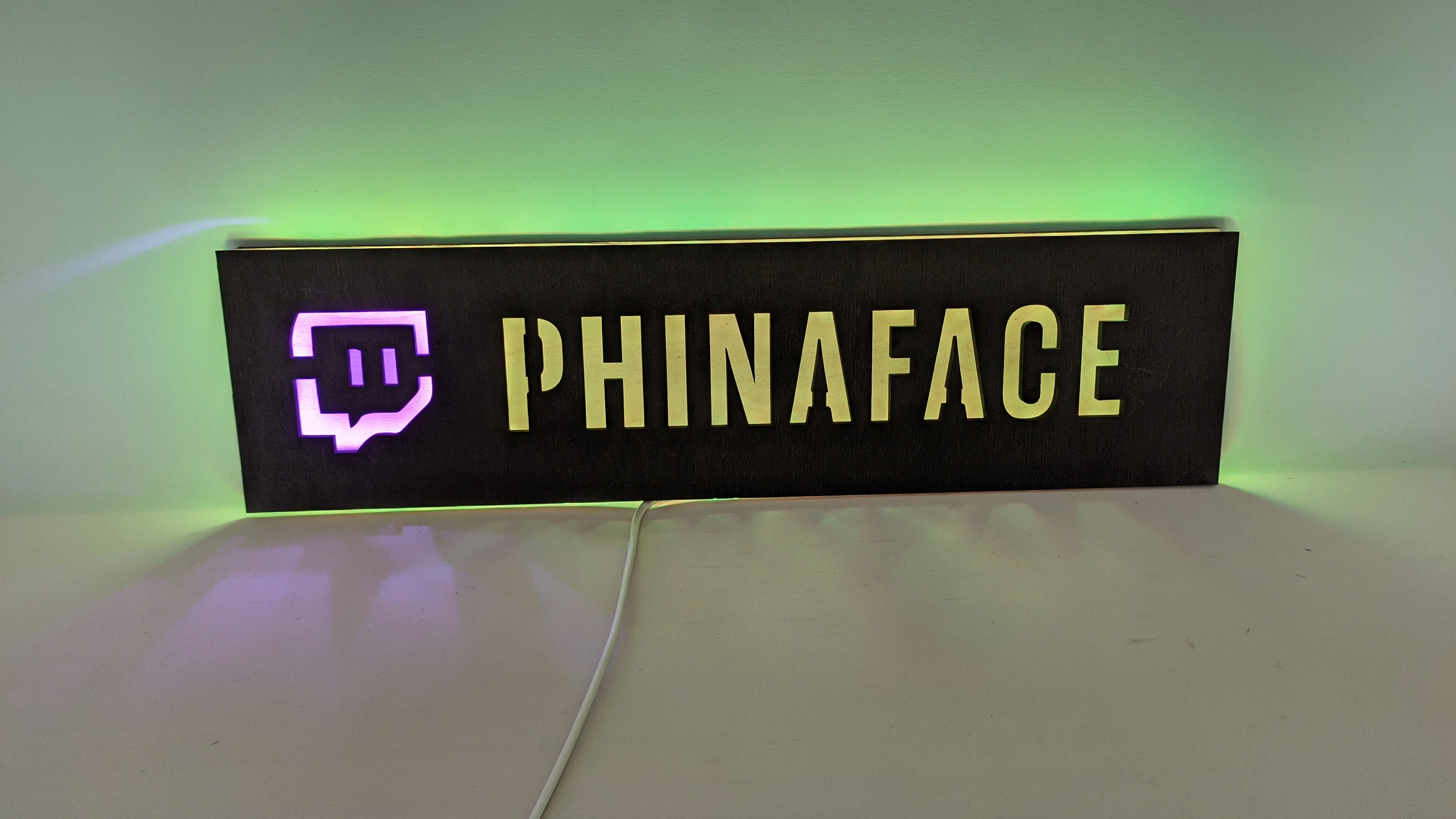 Custom Gamer Tag Sign Led, Gamer Tag Light Sign, Gamer Tag Led Sign ...