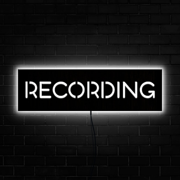 Recording Light - Etsy