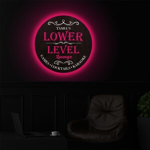 Custom Bar Led Sign, Bar Neon Sign Custom, Custom Logo Led Sign, Bar ...