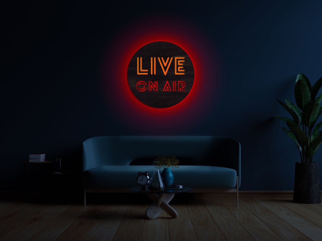 On Air Lights, on Air Neon Sign, on Air Wall Art, on Air Neon Light ...