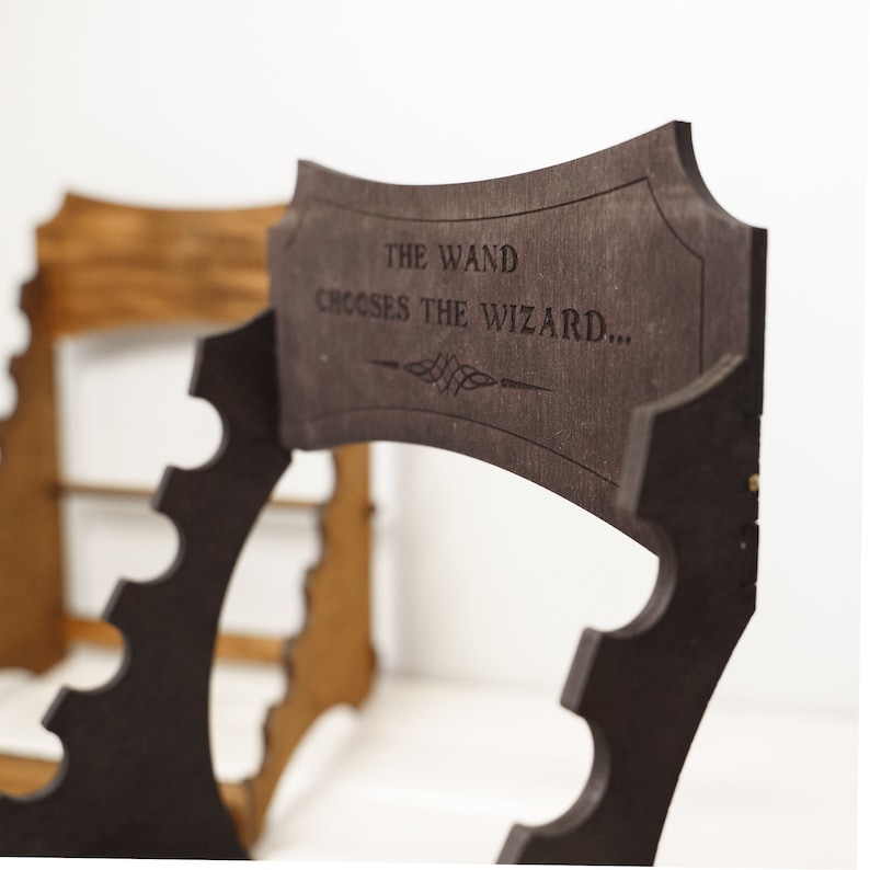 Wizard Wand Custom Magic Wand Stand Wizard Wand Holder - Etsy