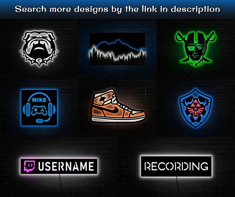 Crown Led Sign Crown Led Light Crown Neon Sign Crown Night | Etsy