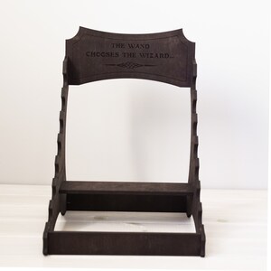 Wand Holder Display, Wood Wand Stand, Magic Wand Stand, Wizard Wand ...