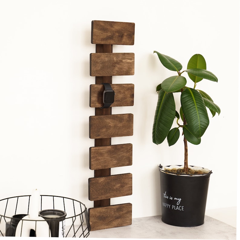 Wood Watch Holder, Watch Wall Display, Watch Storage Wall, Watch Holder ...