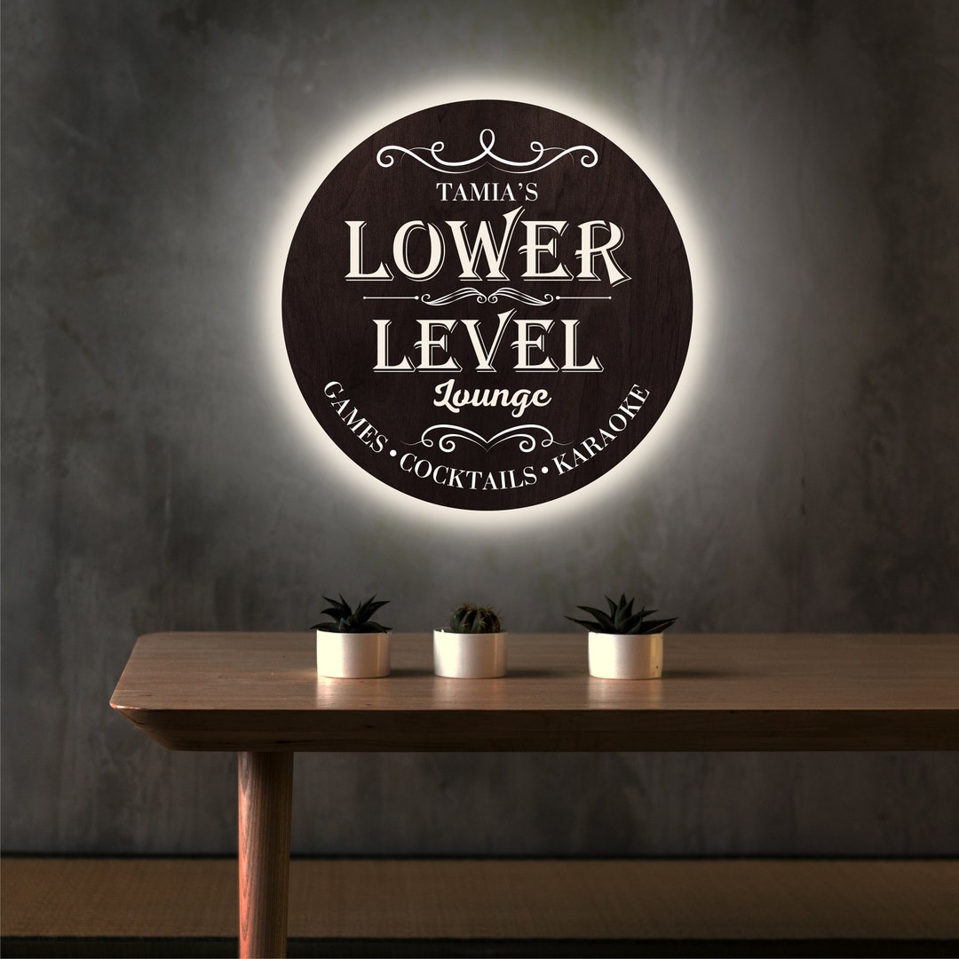 Custom Bar Led Sign, Bar Neon Sign Custom, Custom Logo Led Sign, Bar ...