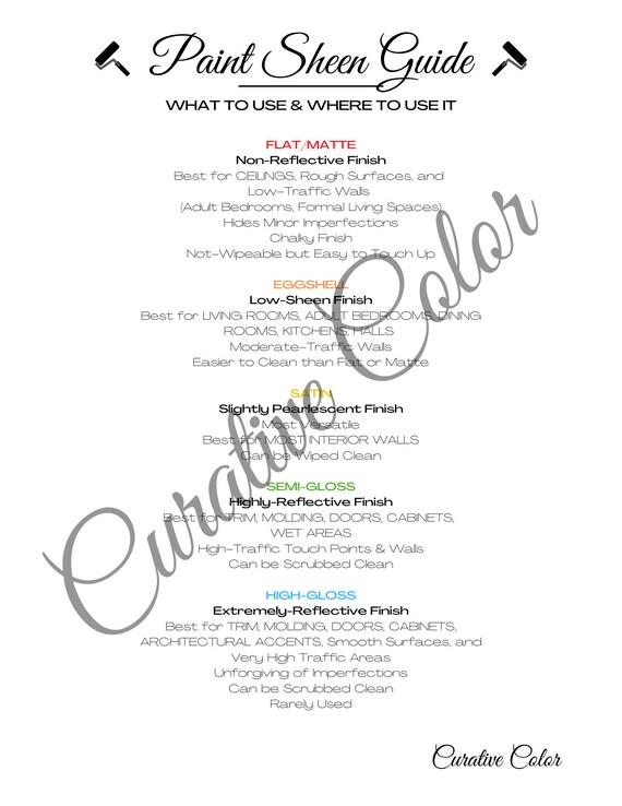 Brightside Paint Color Chart