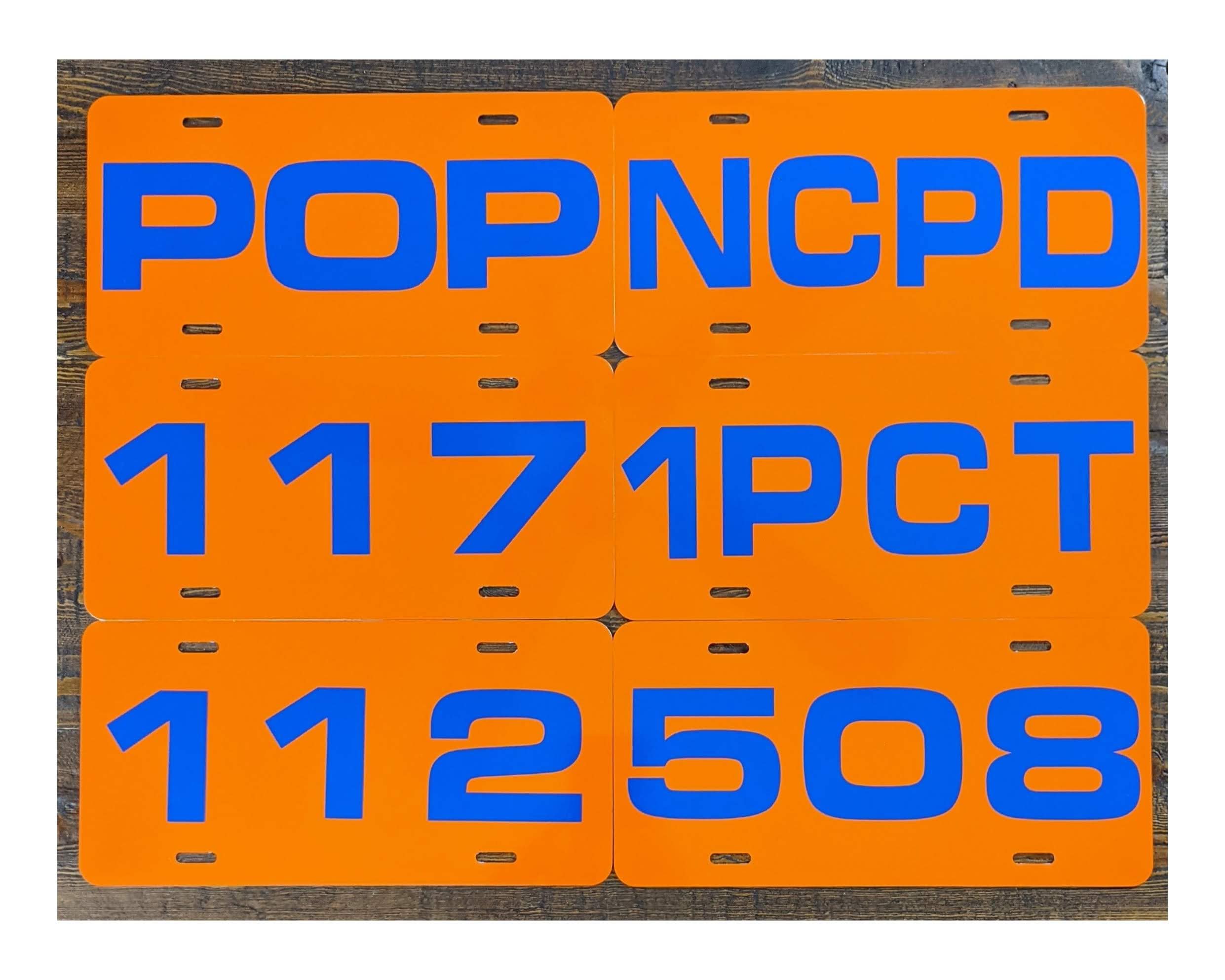 Nassau County Police Replica License Plate, NCPD New York, Custom ...