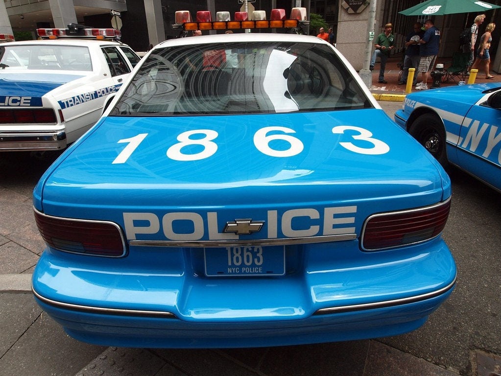 NYPD Police Historical License Plate , Customizable 6"x12" .032 Gauge ...