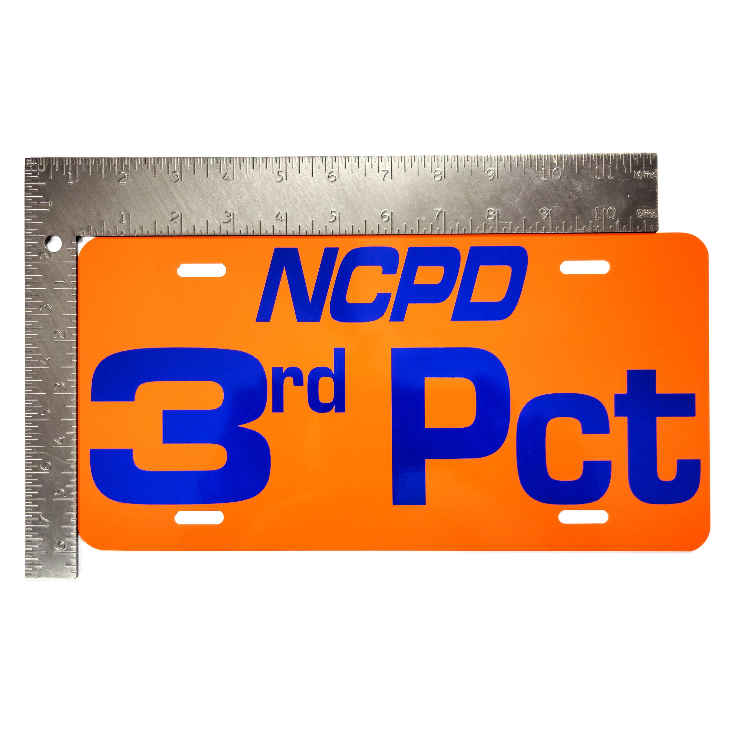 NCPD Precinct License Plate, Nassau County Police Replica, Handmade ...