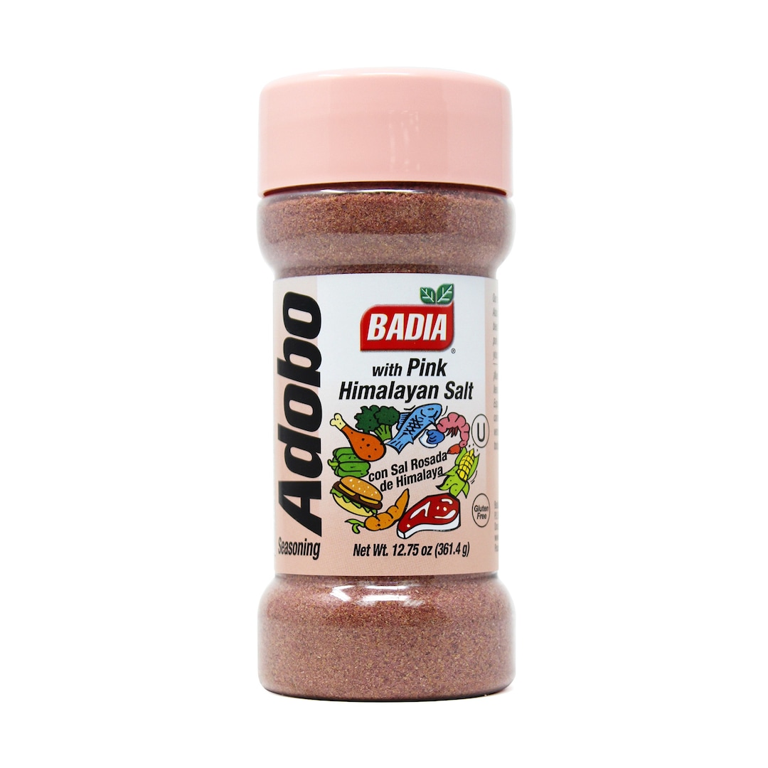 12.75 Oz Bottle Badia Adobo With Pink Himalayan Salt All Purpose ...