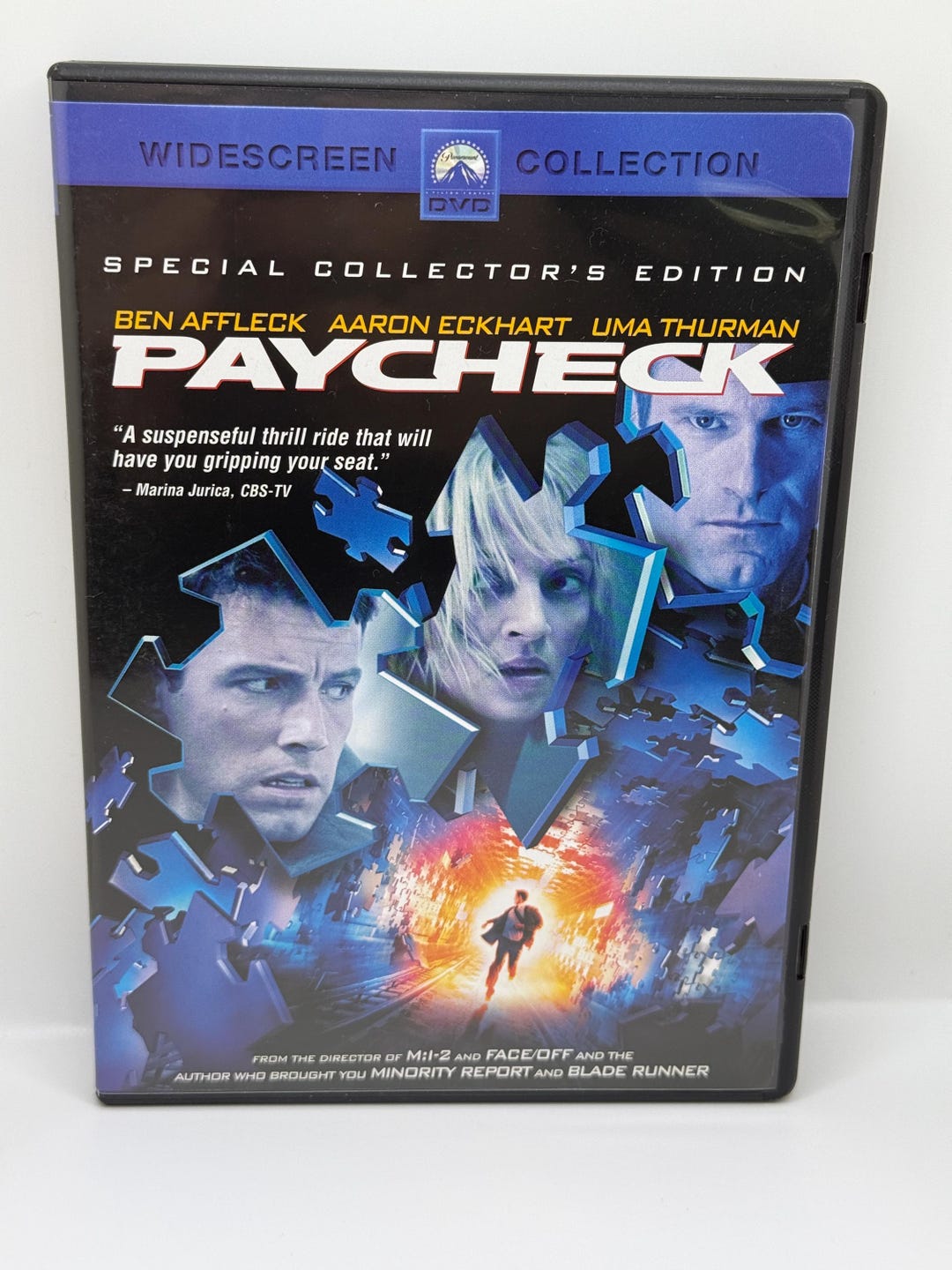 Paycheck Special Collectors Edition 2004 DVD - Ben Affleck - Aaron ...