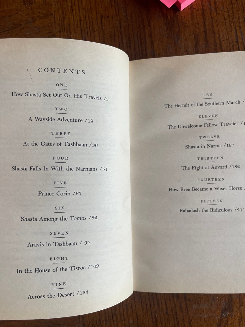 The Chronicles of Narnia CS Lewis the Horse and His Boy - Etsy