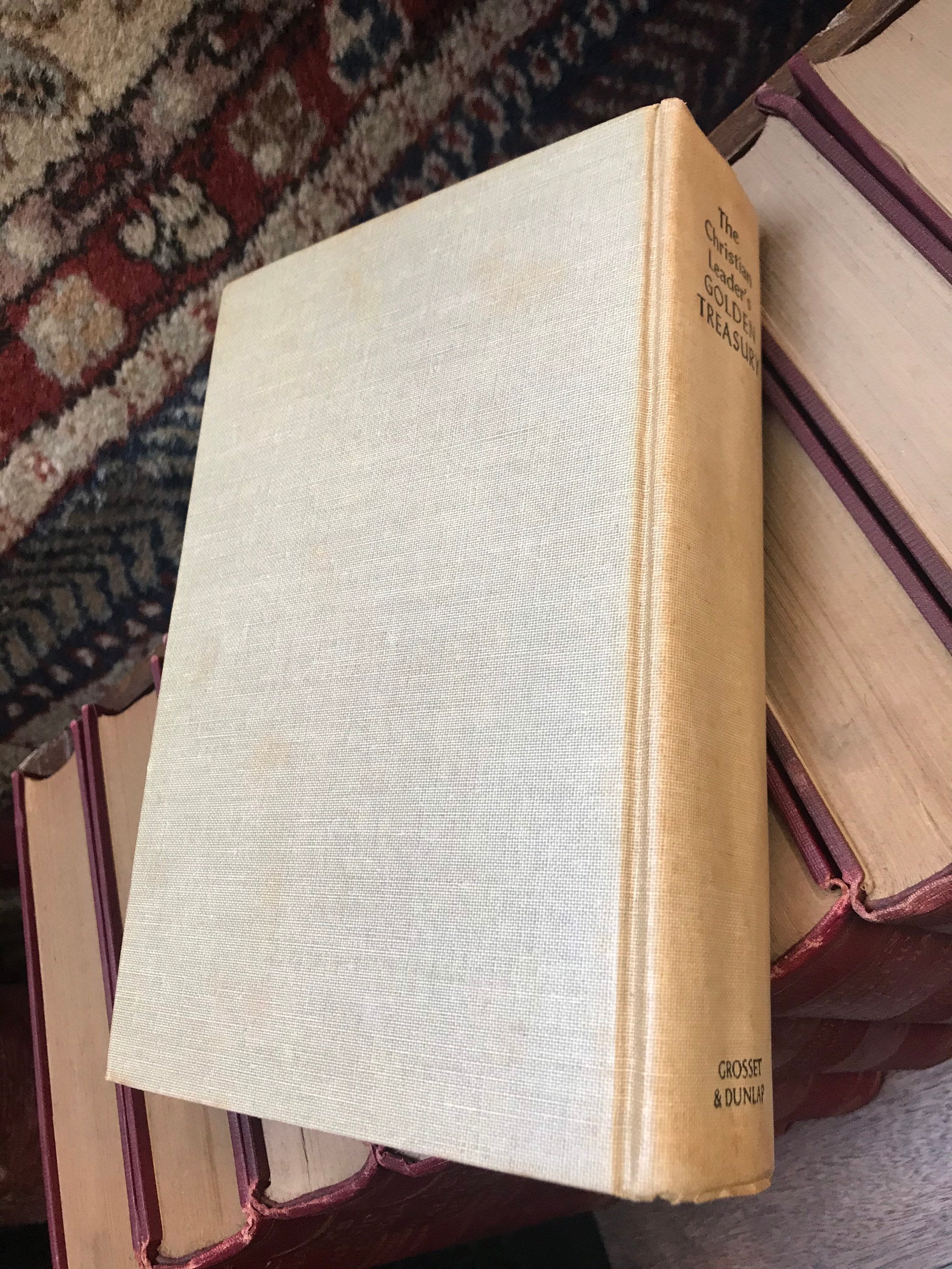 The Christian Leaders Golden Treasury Book 1955 - Etsy UK