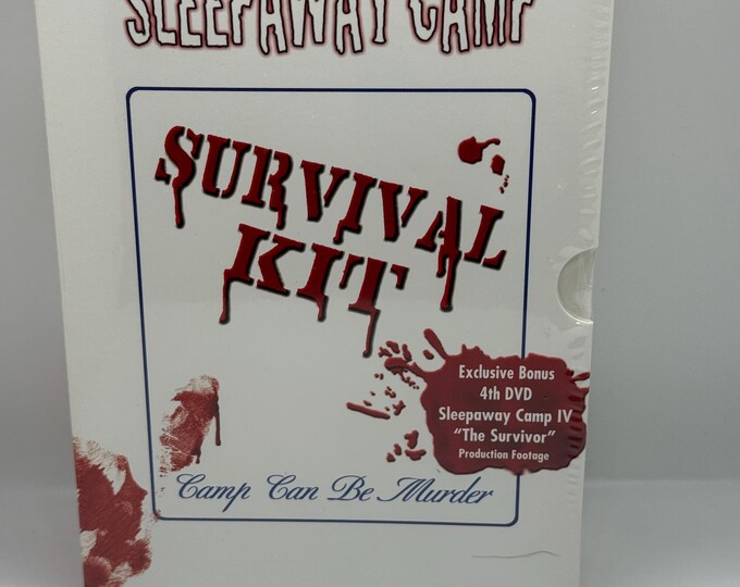 Sleepaway Camp DVD Set - Survival Kit Edition - Etsy