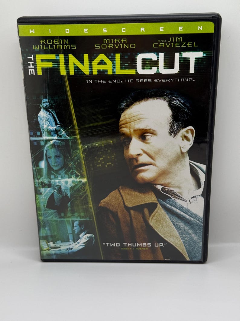 The Final Cut 2004 Widescreen DVD - Robin Williams - Mira Sorvino - Jim ...