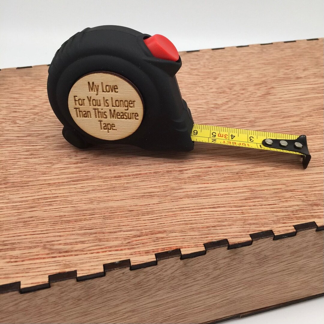 Personalised Engraved 3 Metre Tape Measure Father Grandad Idea Gift ...