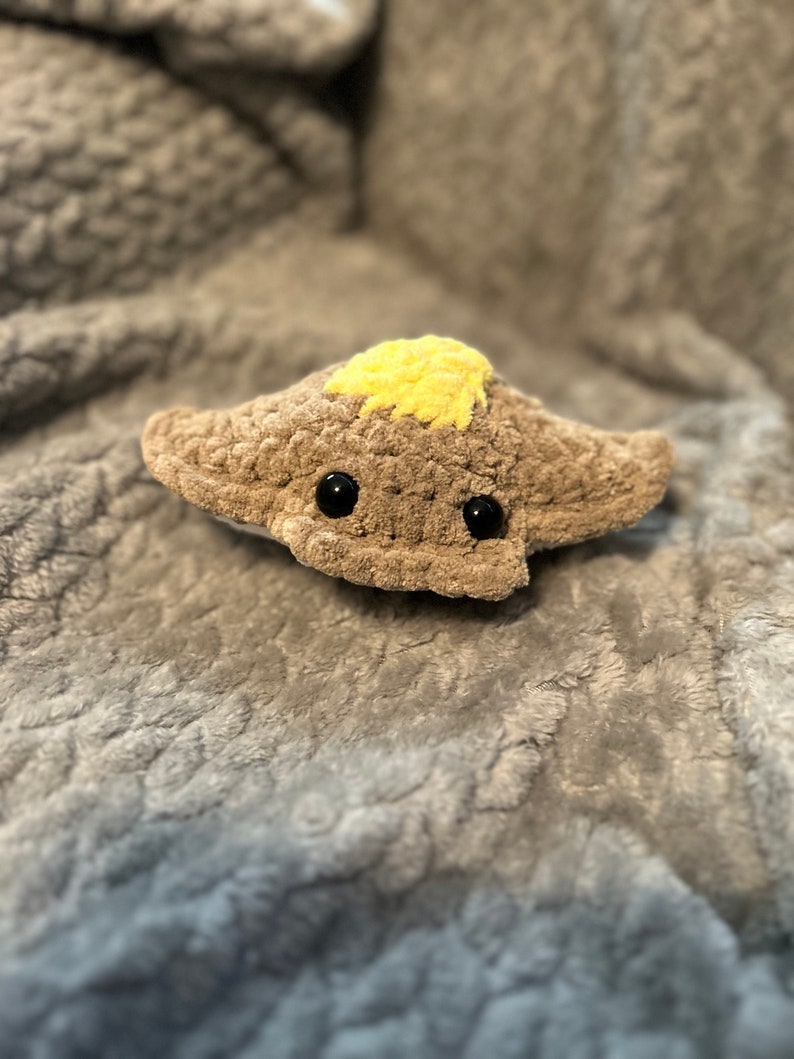 Pancake Stingray Crochet Stuffed Animal - Etsy
