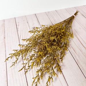 Yellow Lover Grass Preserved Flowers Caspia Tiny Flowers Home ...