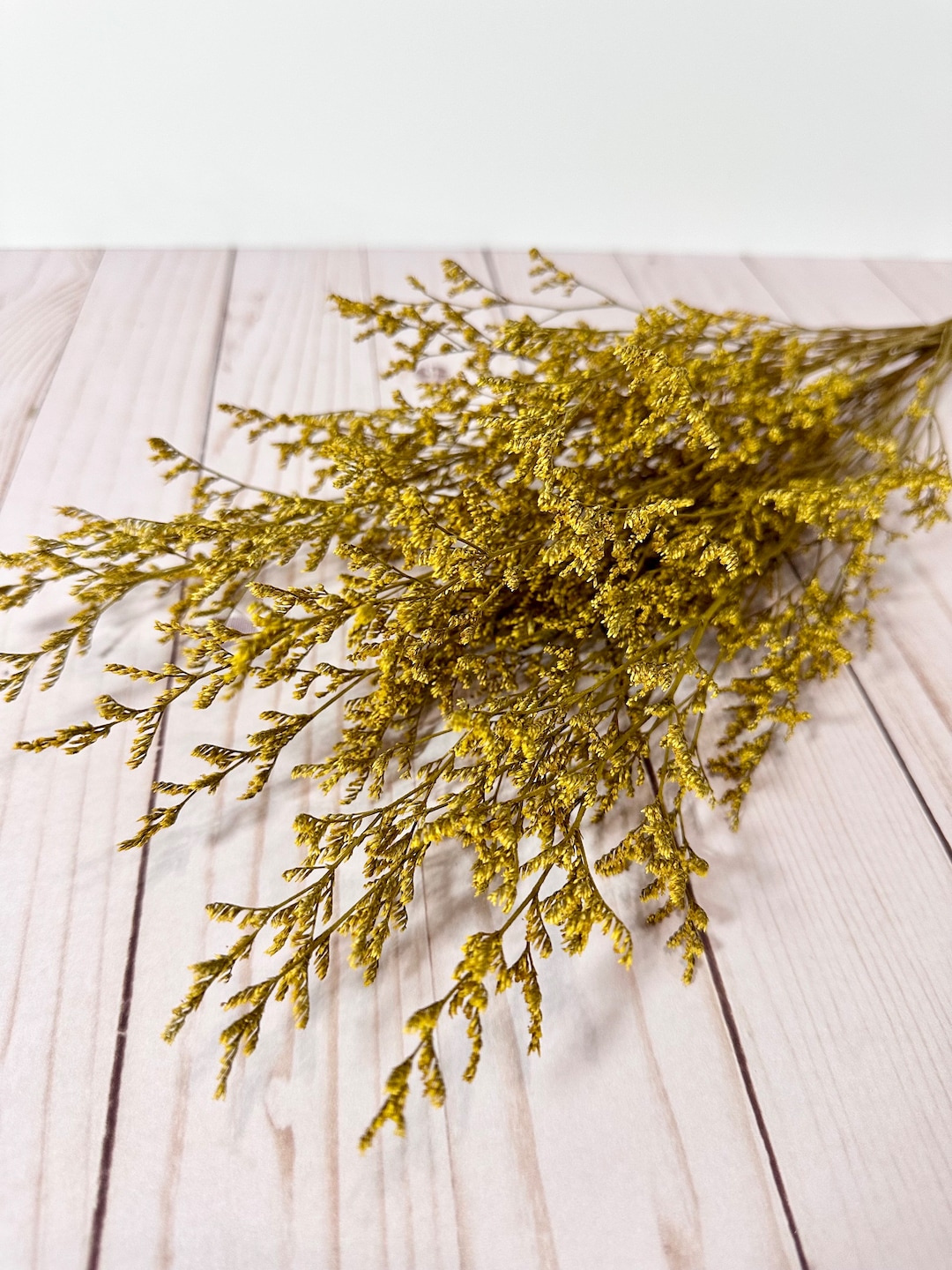 Yellow Lover Grass Preserved Flowers Caspia Tiny Flowers Home ...