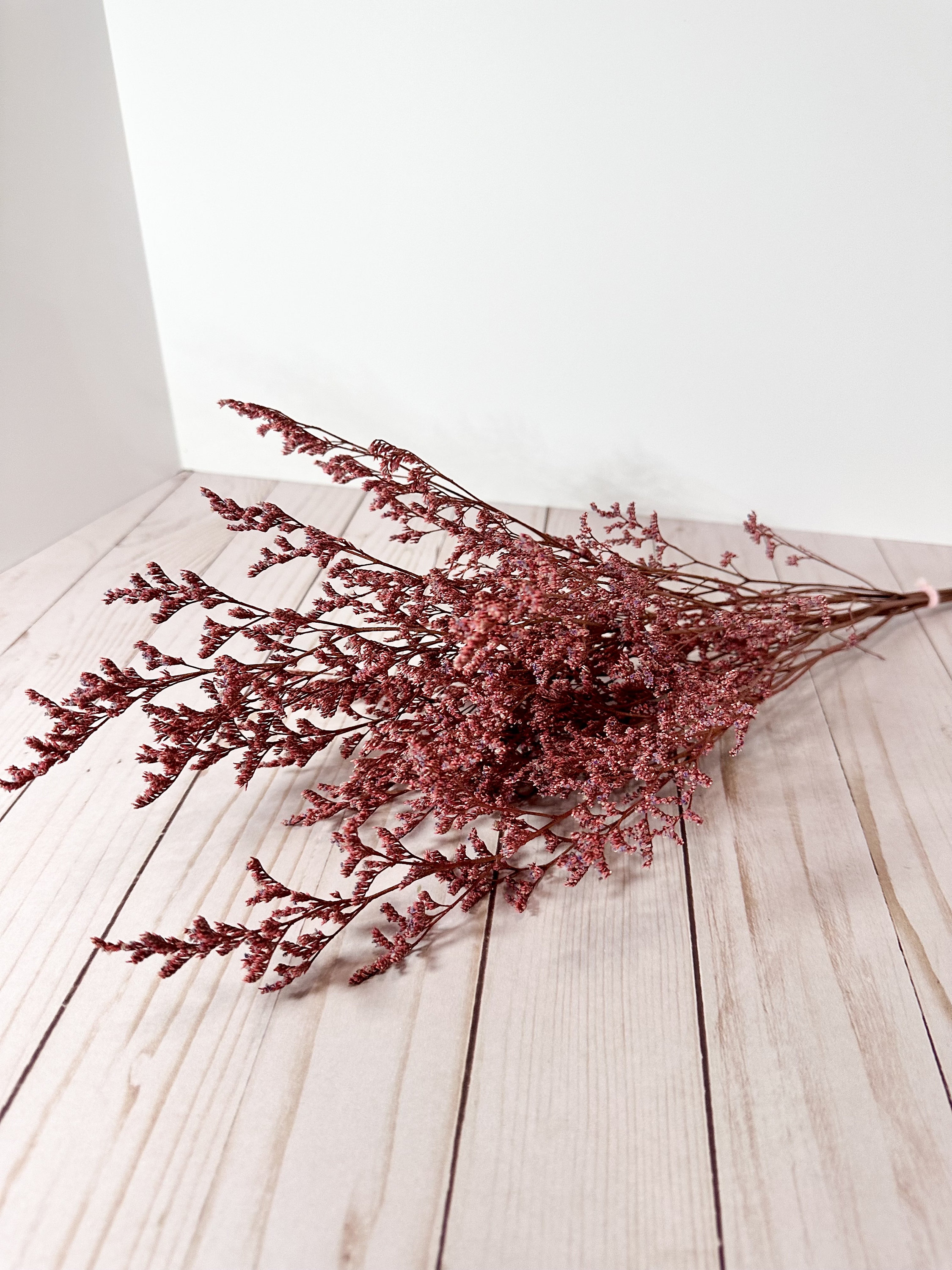 Red Limonium Lover Grass Preserved Flowers Caspia Tiny Flowers Home ...