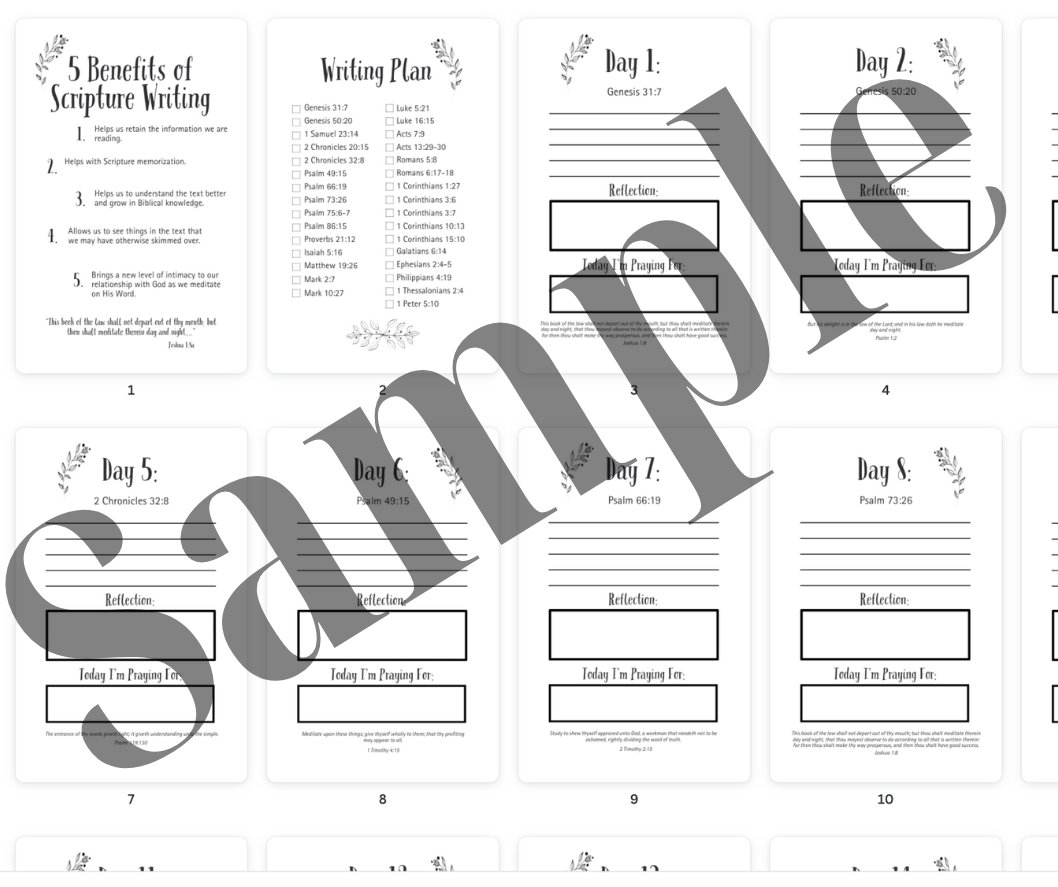 But God… Printable Scripture Writing Booklet - Etsy