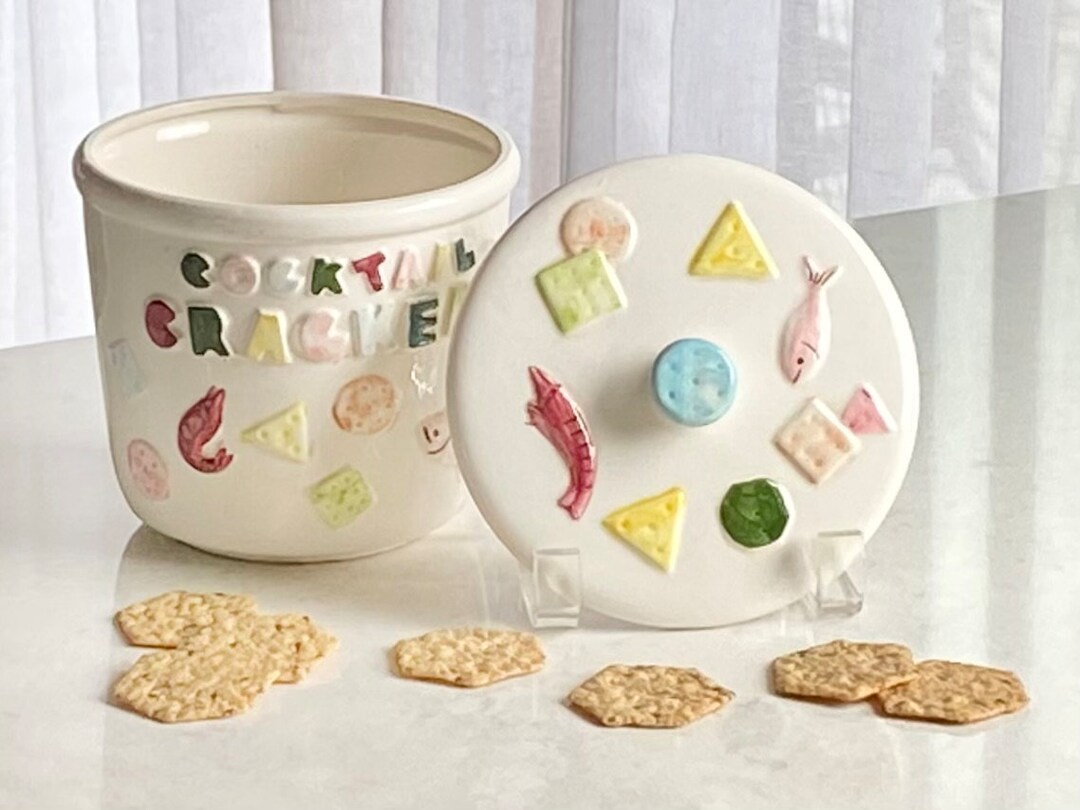 Vintage DC Spoor 1956 Cocktail Crackers Jar - Replacement Lid Only - Etsy