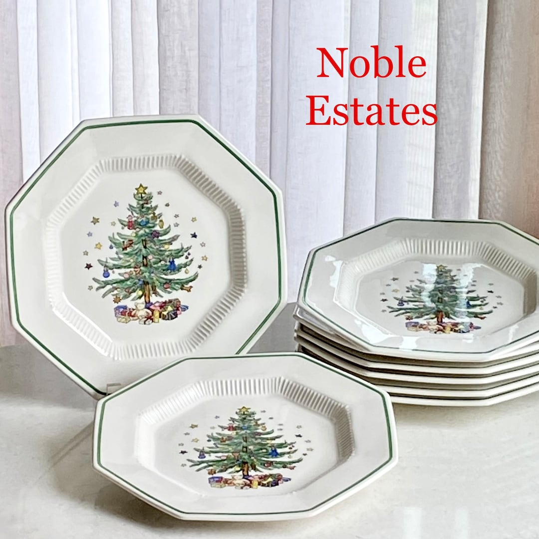 Vintage Nikko Classic Collection Christmas Dinner Plates Set of 6 - Etsy