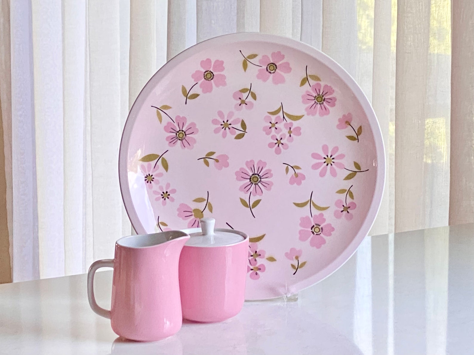 Mikasa Pastelle Puff Pink circa 1974 Service for Six - Etsy