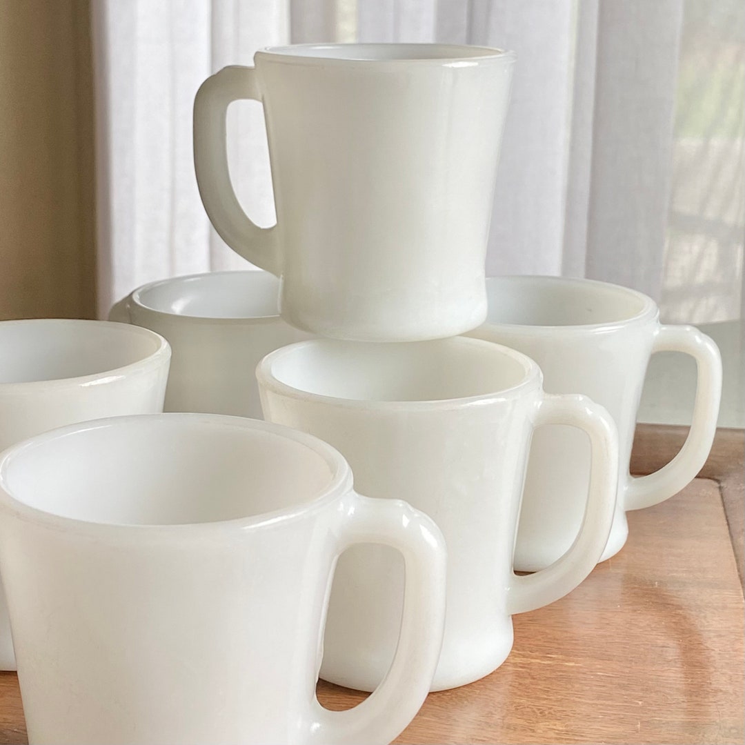 Vintage Anchor Hocking Fire King Mugs (circa 1950 - 1960) - Set of 6 - Etsy