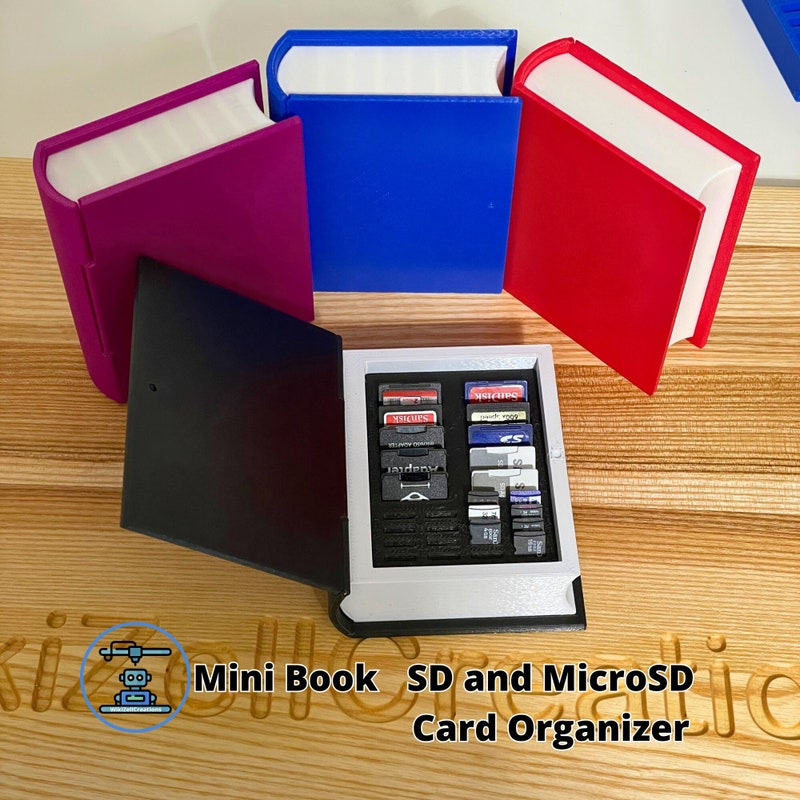 Micro Sd Card Storage Box - Etsy