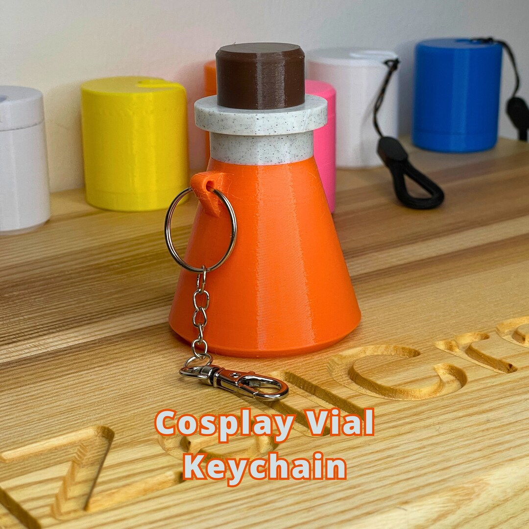 Enchanting Potion Vial | Cosplay Vial | Keychain - Etsy