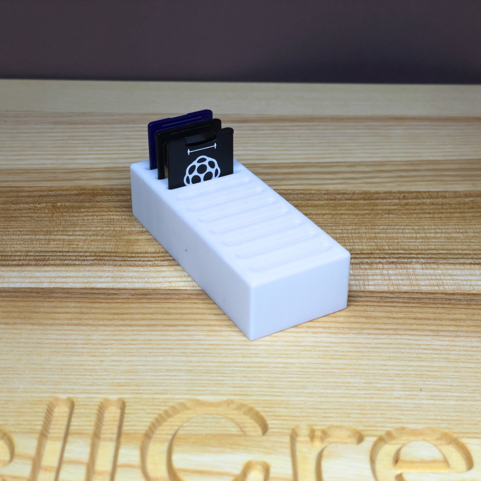 Customizable SD Card Organizer With 10 Slots Choose Your Color - Etsy