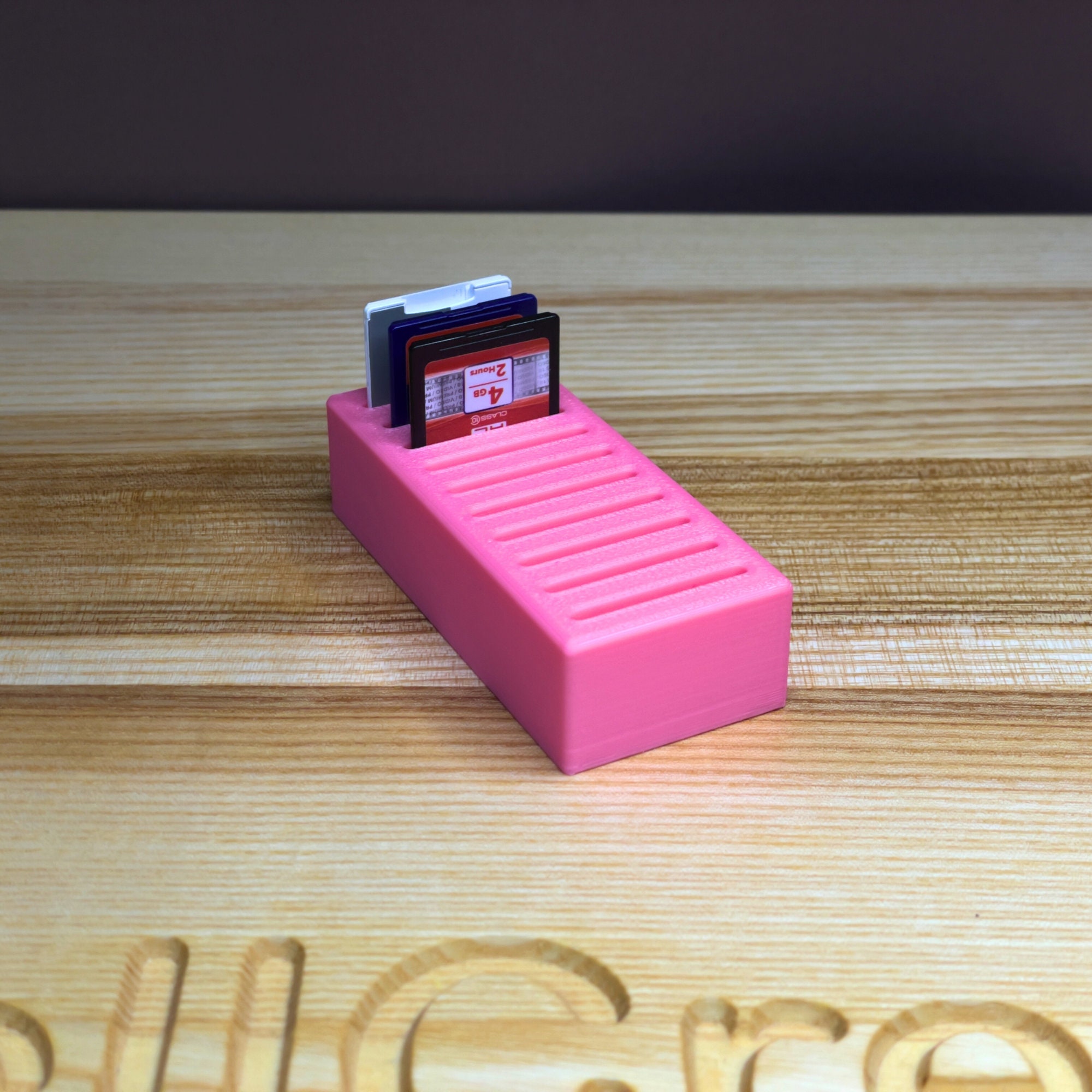 Customizable SD Card Organizer With 10 Slots - Choose Your Color - Etsy