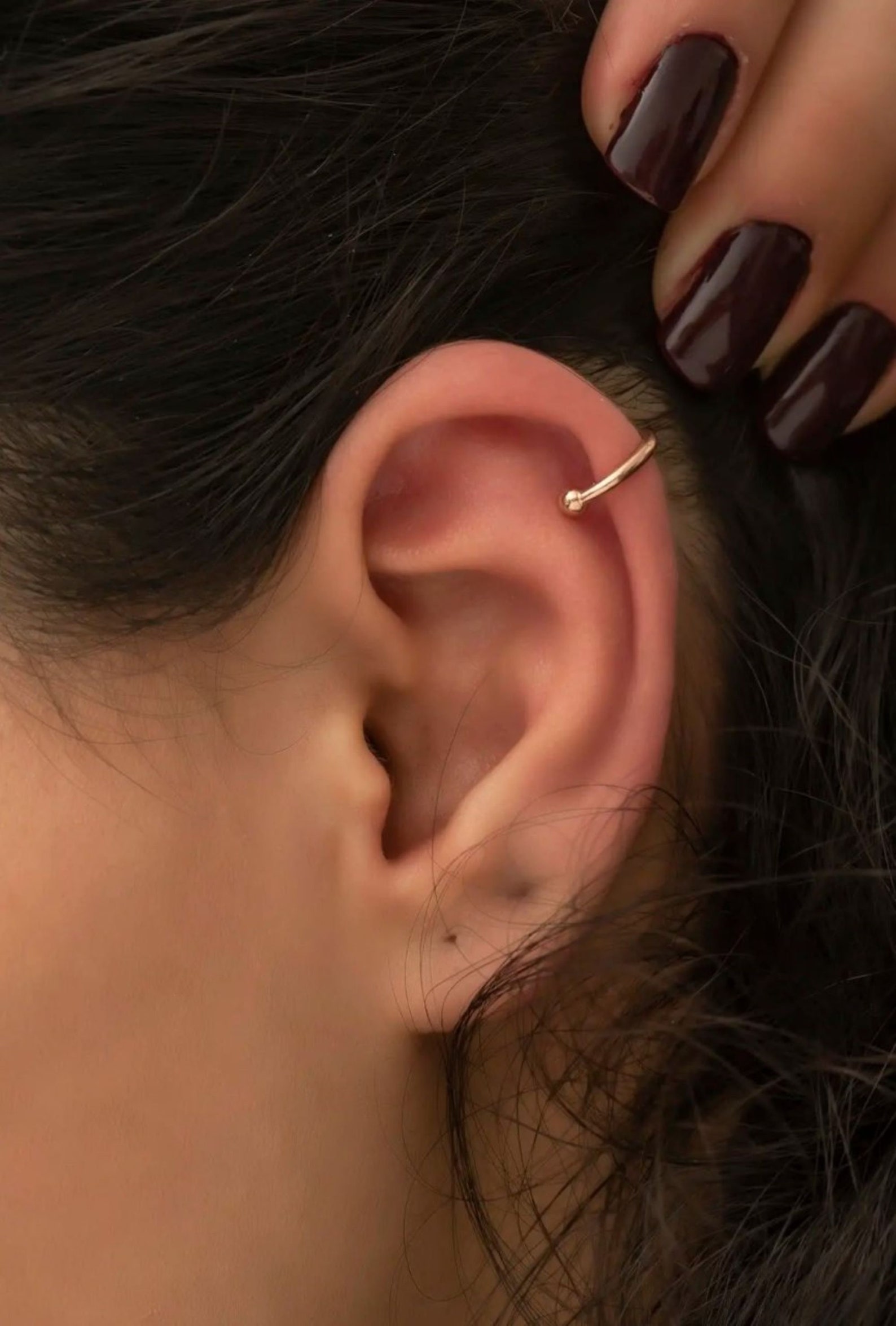 Ear Cuff/sterling Silver Ear Cuff/non Pierced Ear Cuff/tiny - Etsy