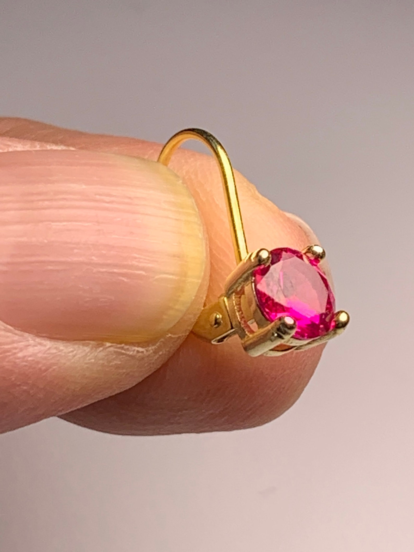 Leverback Earrings 925 Sterling Silver/ CZ Leverback Earrings | Etsy