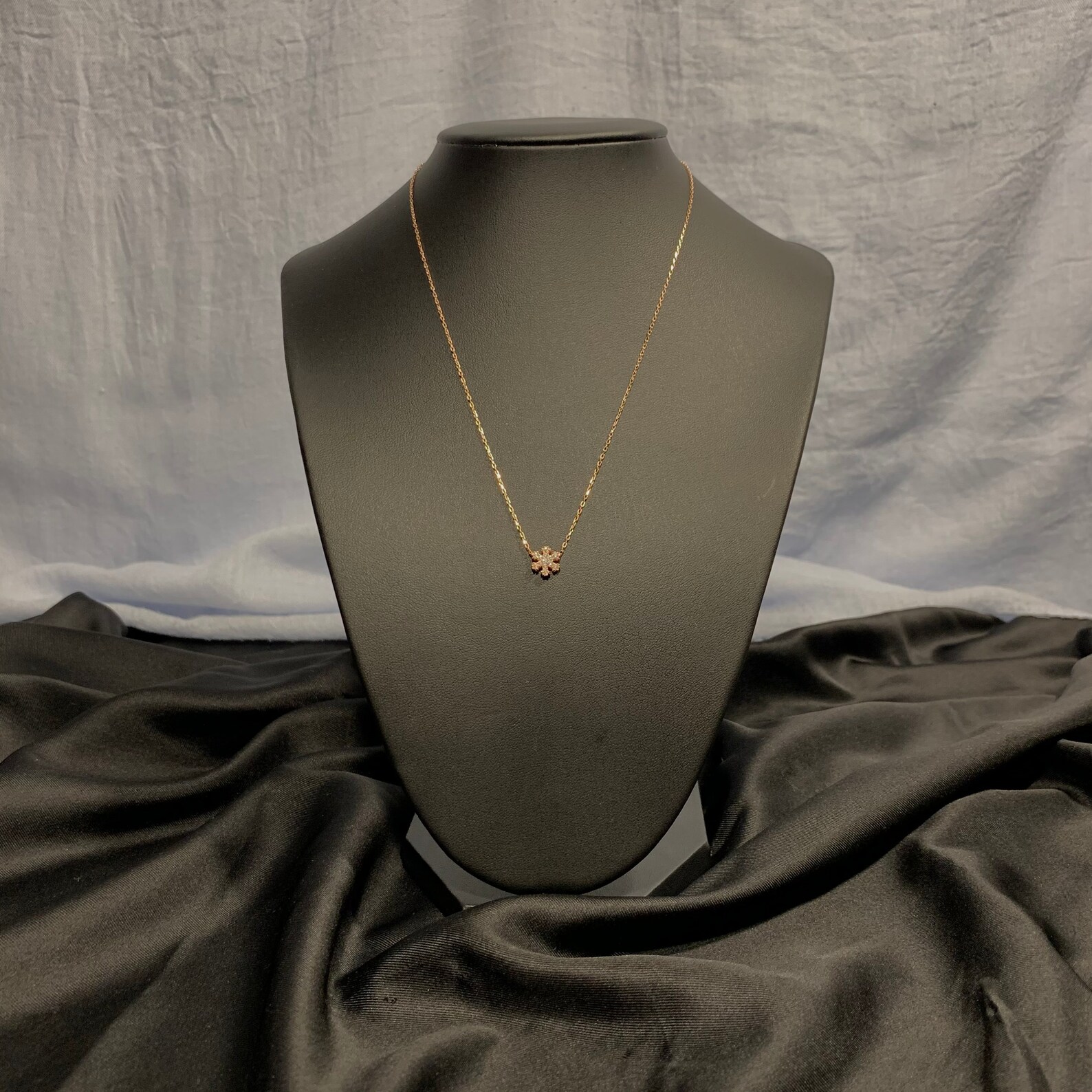 Snowflake Necklace Dainty Winter Jewelry 925 Sterling Silver - Etsy