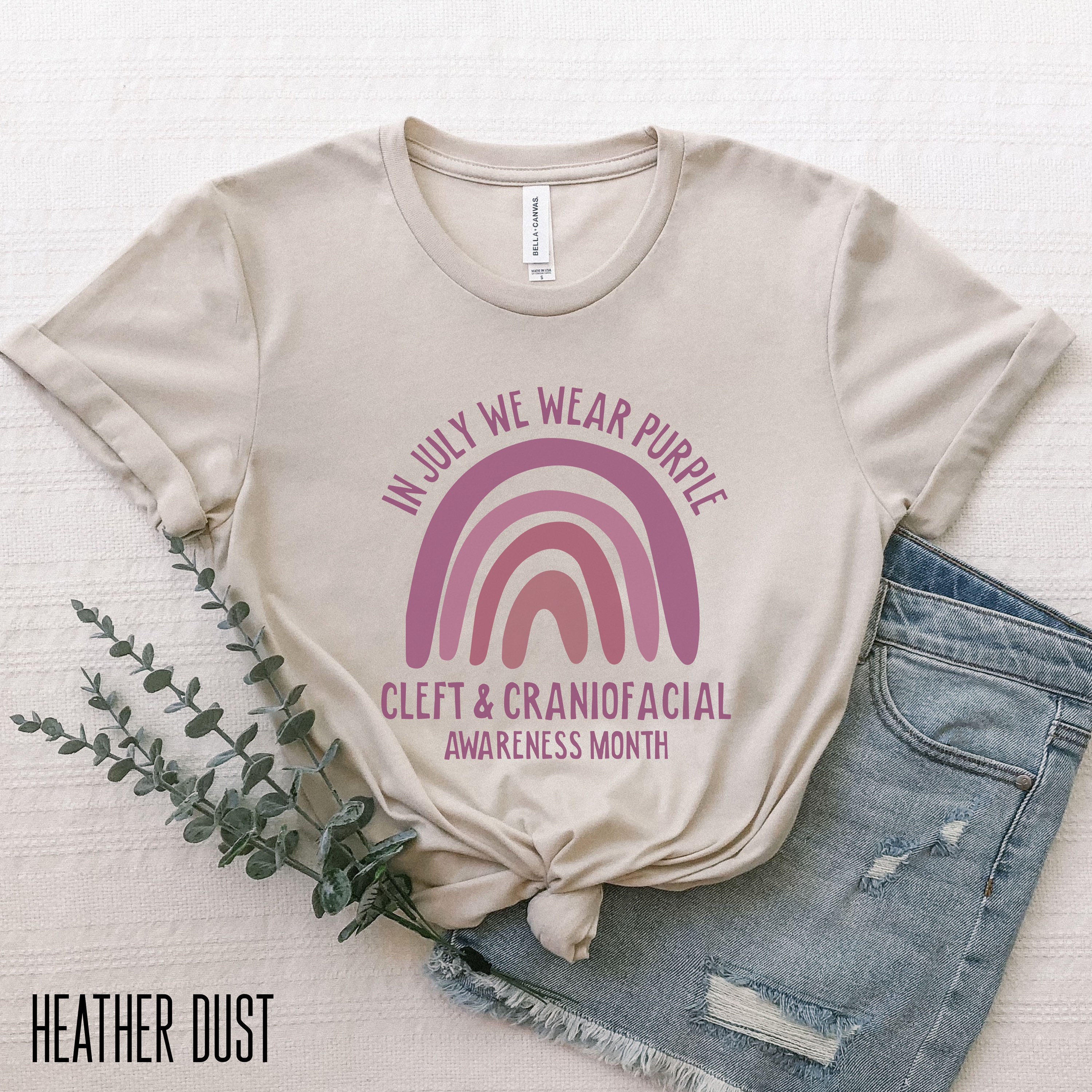Cleft and Craniofacial Awareness Month Shirt Support Cleft Palate ...