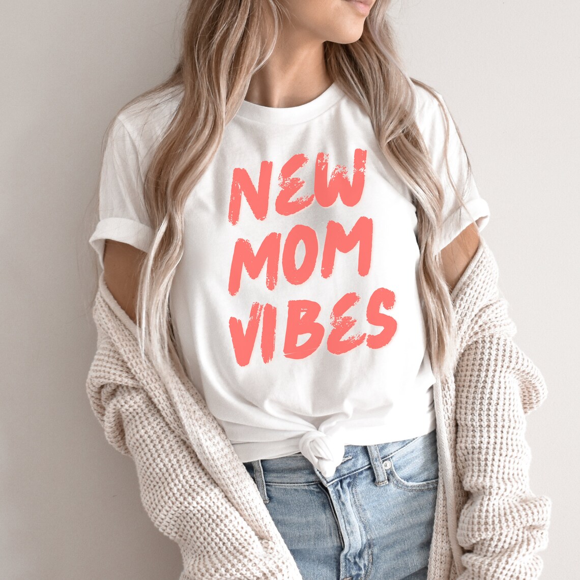 New Mom Shirt New Mom Vibes Mother's Day Gift Gift - Etsy