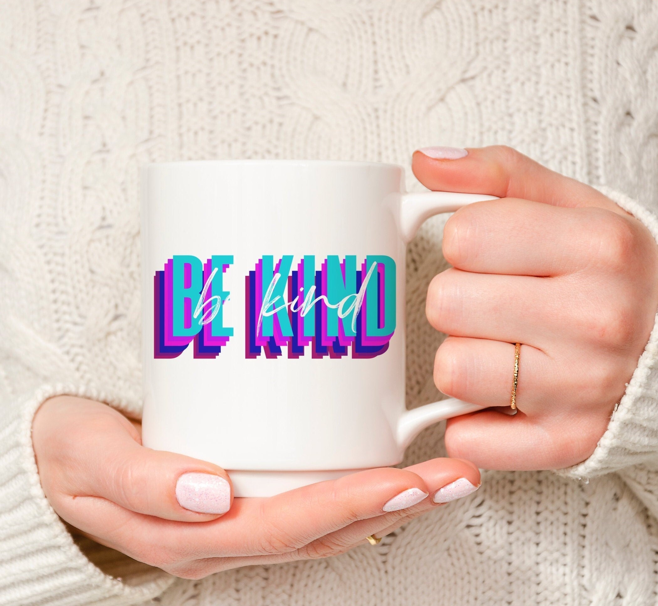 Be Kind Mug Positive Saying Mugs Kindness Mug Positive - Etsy UK
