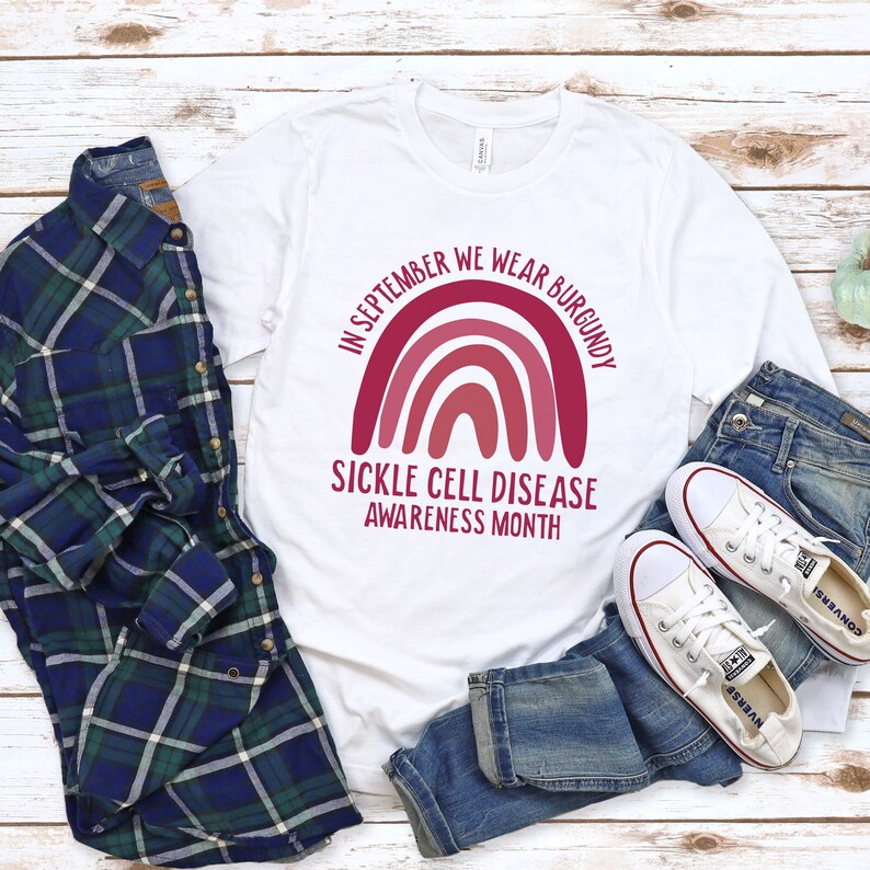 Sickle Cell Awareness Month Shirt Support Family Sweatshirt | Etsy