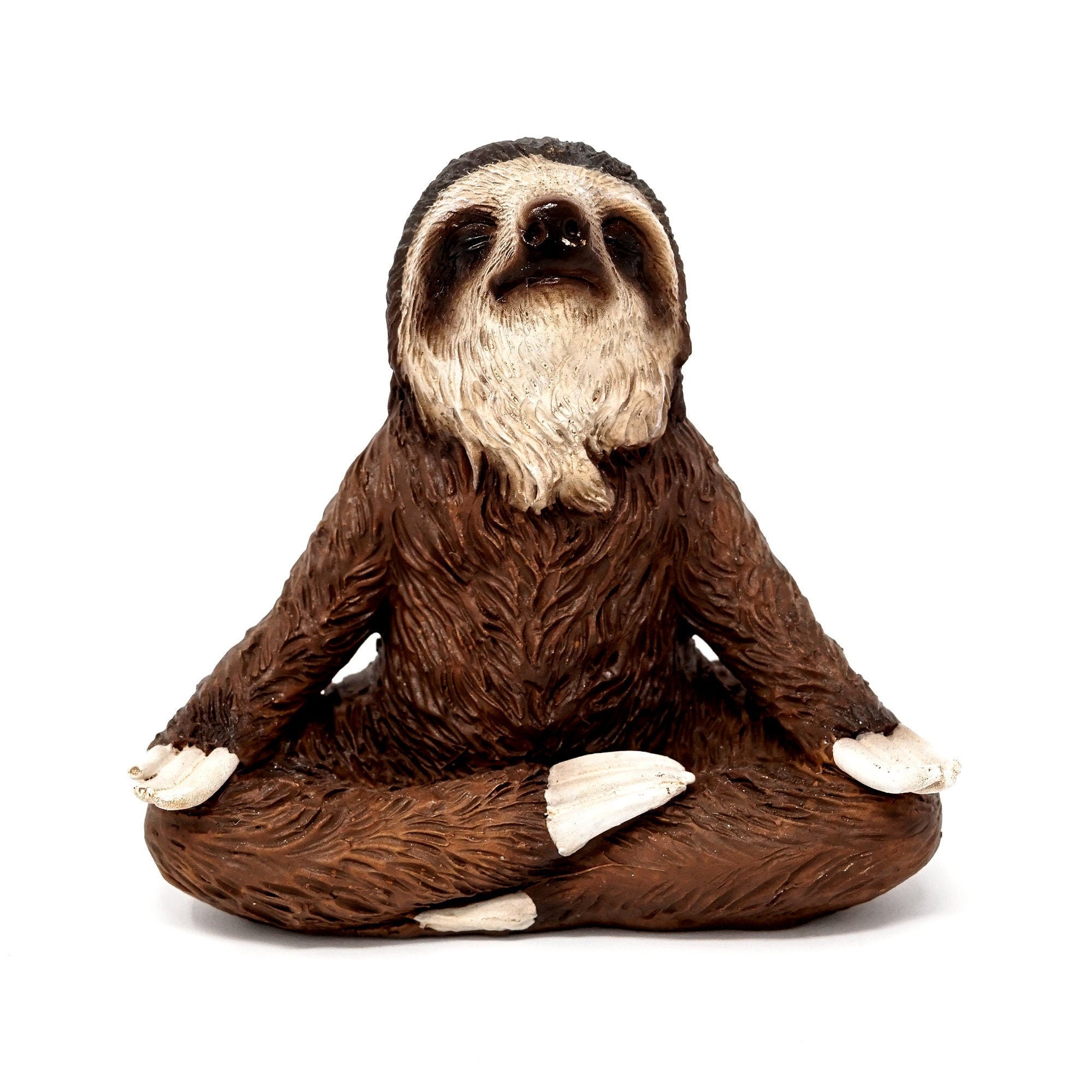 Meditating Sloth Yoga Sloth Yoga Animal Min Sloth | Etsy