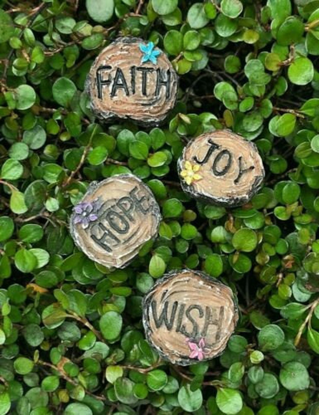 Walk on Words Stepping Stones, Mini Stepping Stones, Fairy Garden ...