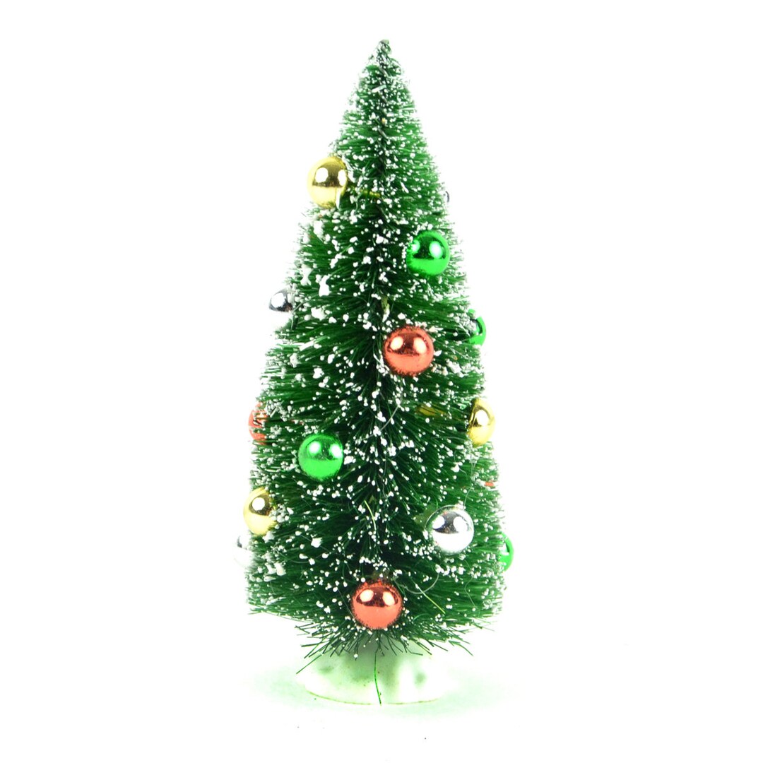 Miniature Christmas Tree With Ornaments - Etsy
