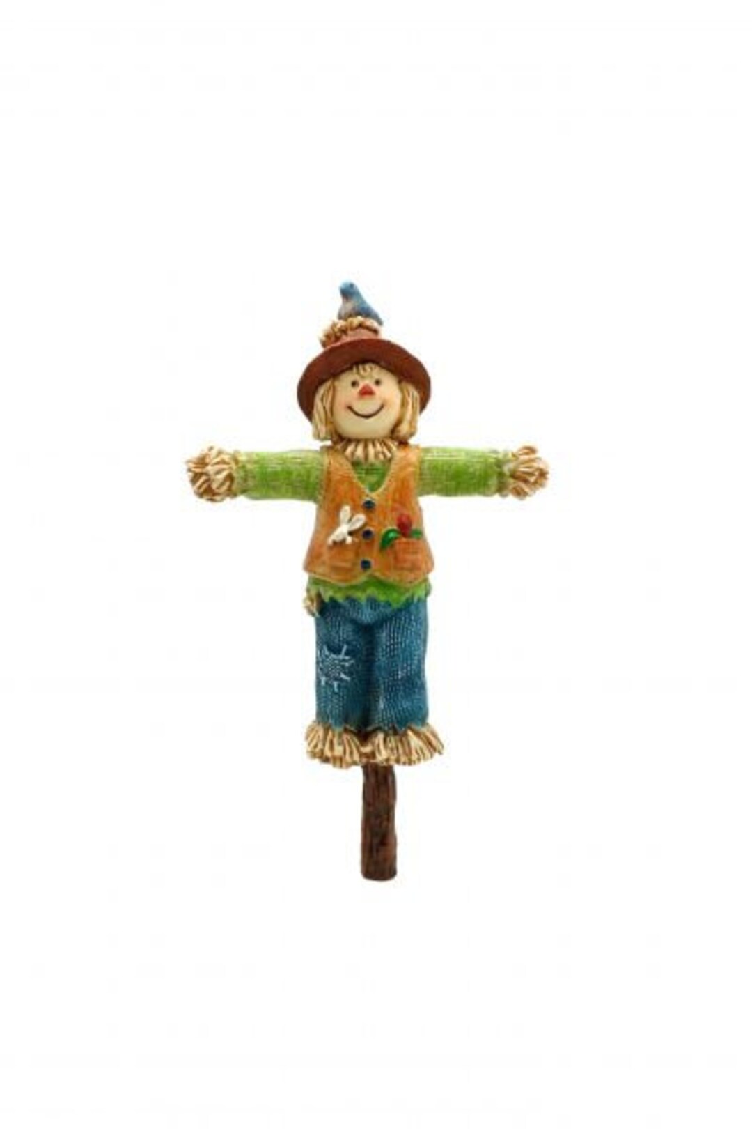 Garden Scarecrow, Fairy Garden Scarecrow, Mini Scarecrow, Miniature ...