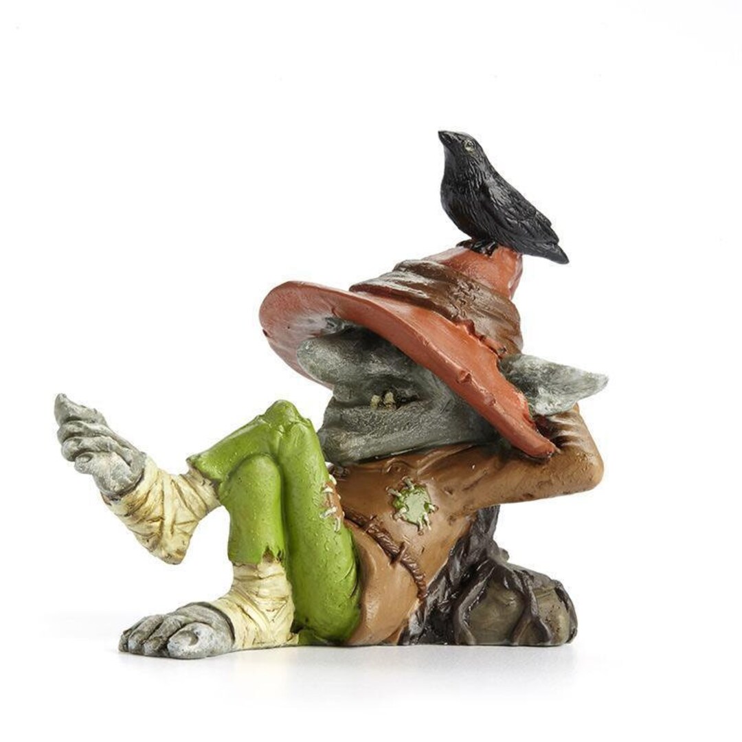 Ray Troll With Bird, Fairy Garden Trolls, Tiny Trolls, Miniature Trolls ...