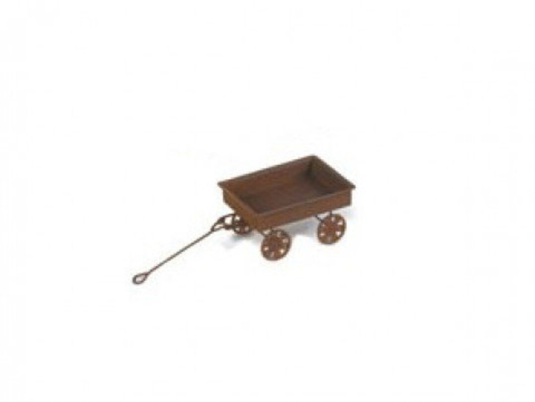 Mini Rusty Wagon, Fairy Garden Wagon - Etsy