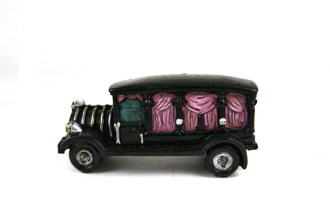 Mini Hearse, Fairy Garden Halloween - Etsy